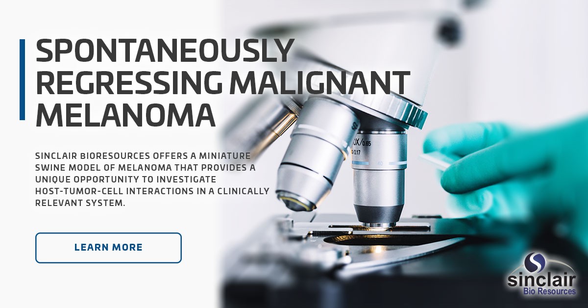 Spontaneous Regressing Malignant Melanoma ⋆ Sinclair Bio Resources
